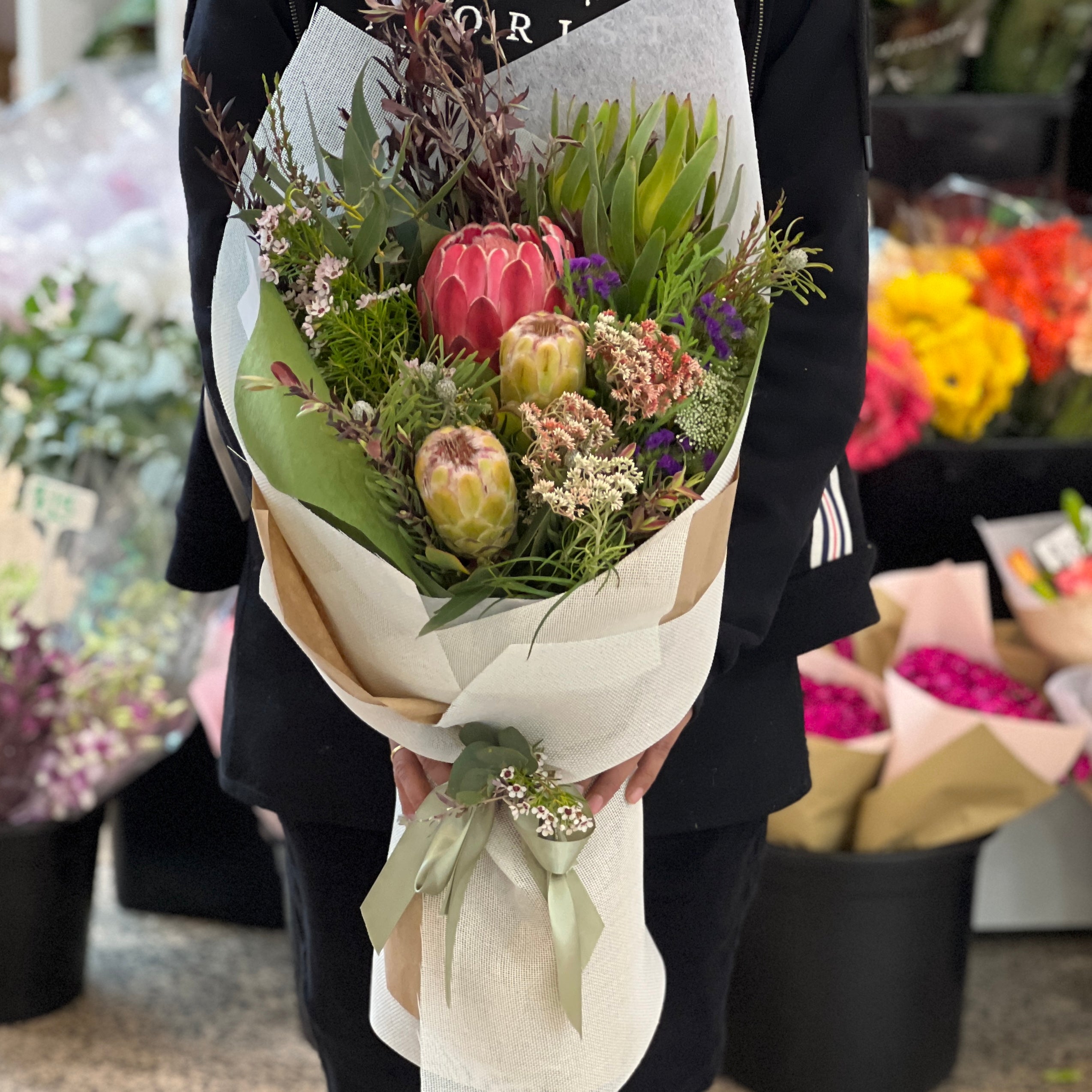 Dreamy Australian Natives Bouquet – Lalor Plaza Florist
